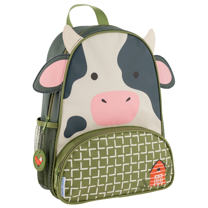 Personalized Sidekicks Cow Backpack Set- Stephen Joseph Backpack ...
