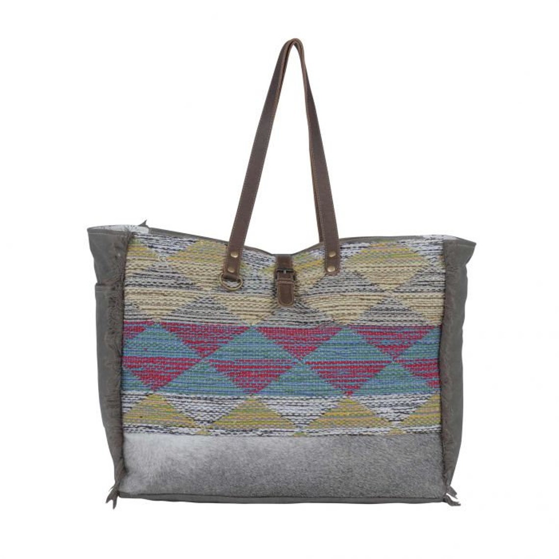 Vibrant Pyramids Weekender Bag Monogram Travel Bag Monogram - Etsy
