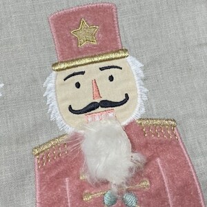 Personalized Embroidered Mon Ami Pink Nutcracker Christmas Stocking - Etsy