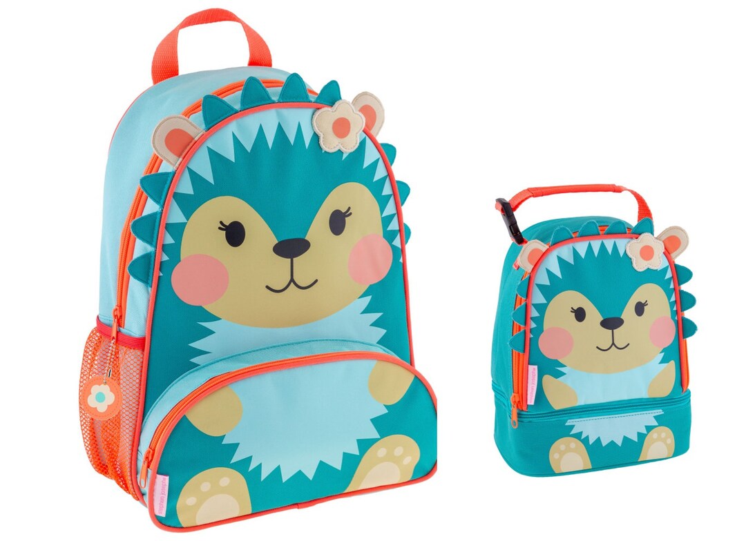Stephen Joseph Hedgehog Backpack and Lunchbox Set Durable 10.5143.5 ...