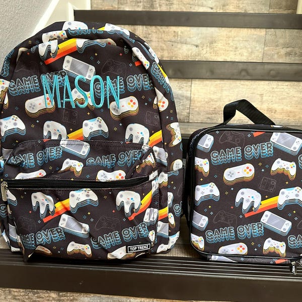 Custom Video Game Backpack - Etsy