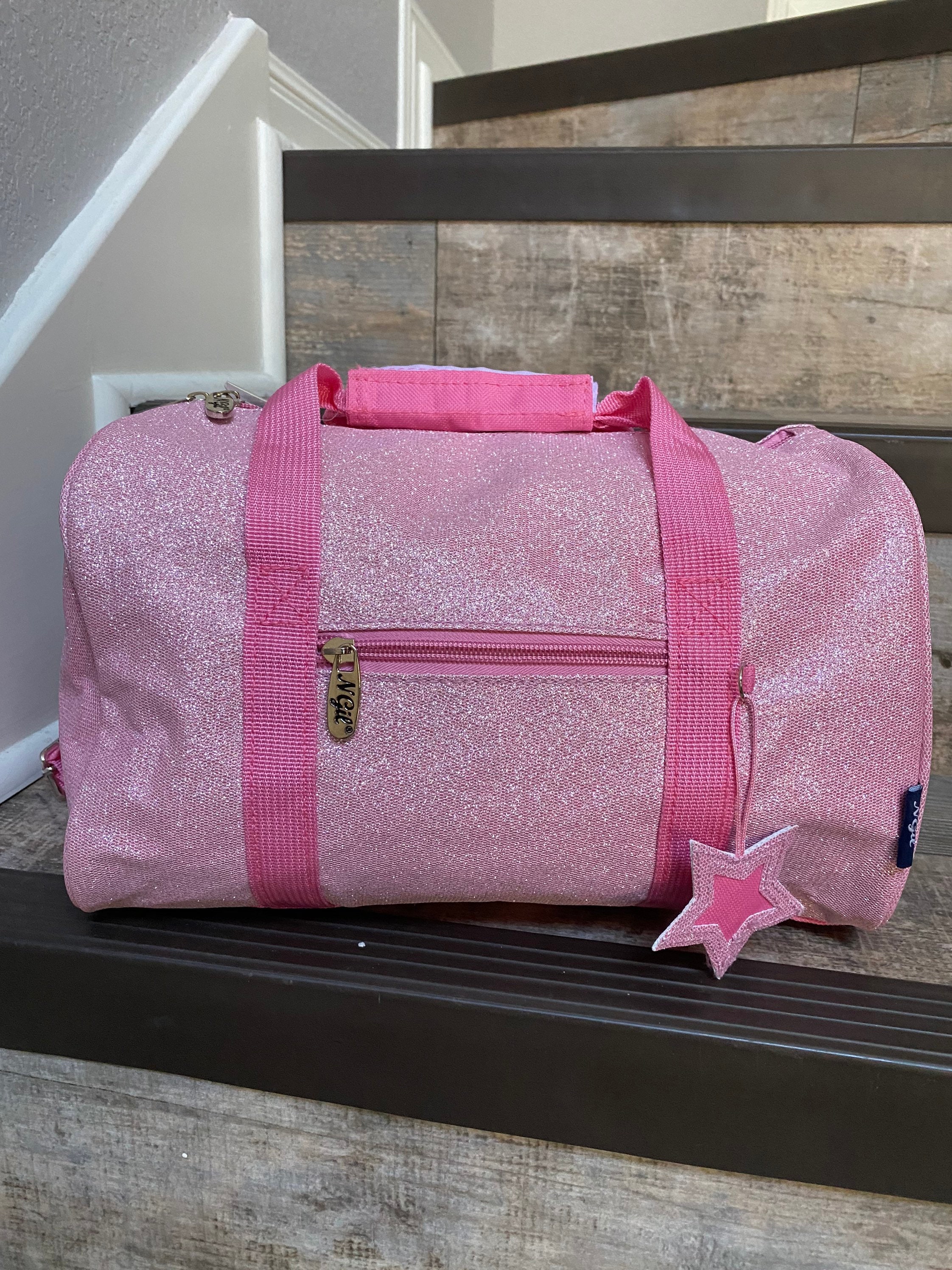 Medium 12 Pink Glitter Dance Bag With Dance Shoes | Etsy