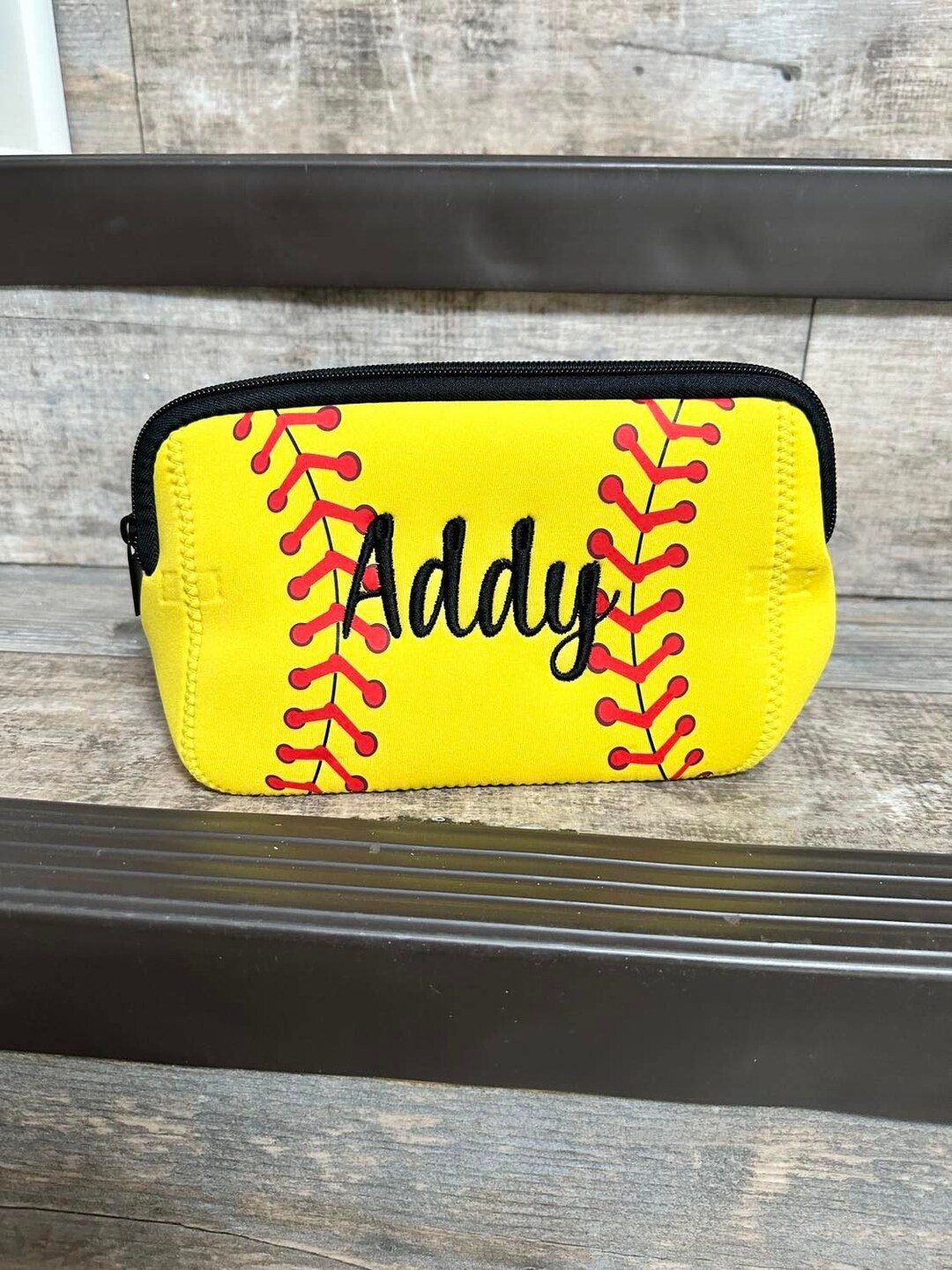 Embroidered Makeup Bag Baseball Softball, Girls Team Gift, Coaches Gift ...