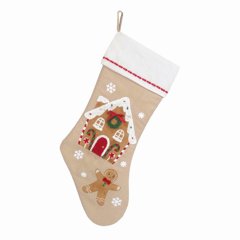 Gingerbread Stocking - Etsy