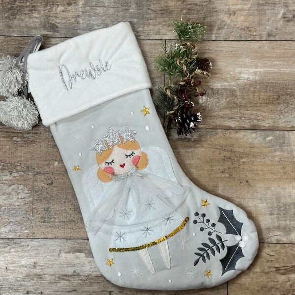 Angel Stocking - Etsy