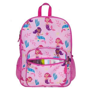 Wildkin Day2day Groovy Mermaids Backpack Lunchbox Set, Monogram ...