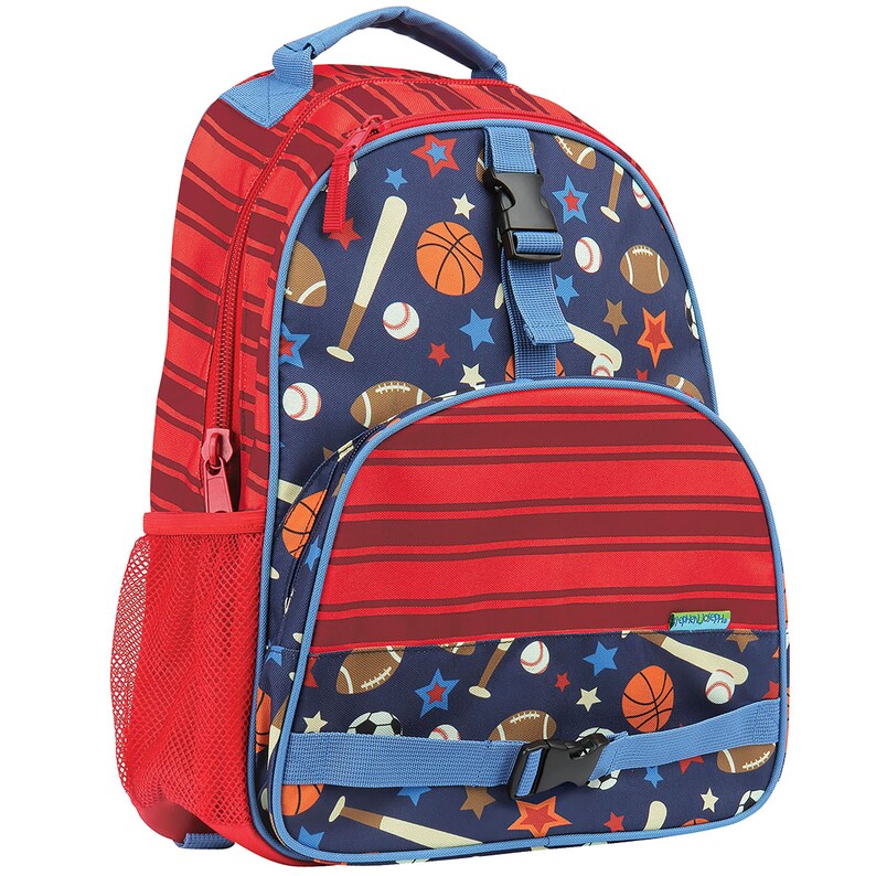 Stephen Joseph Allover Sports Backpack and Lunchbox Set - Etsy