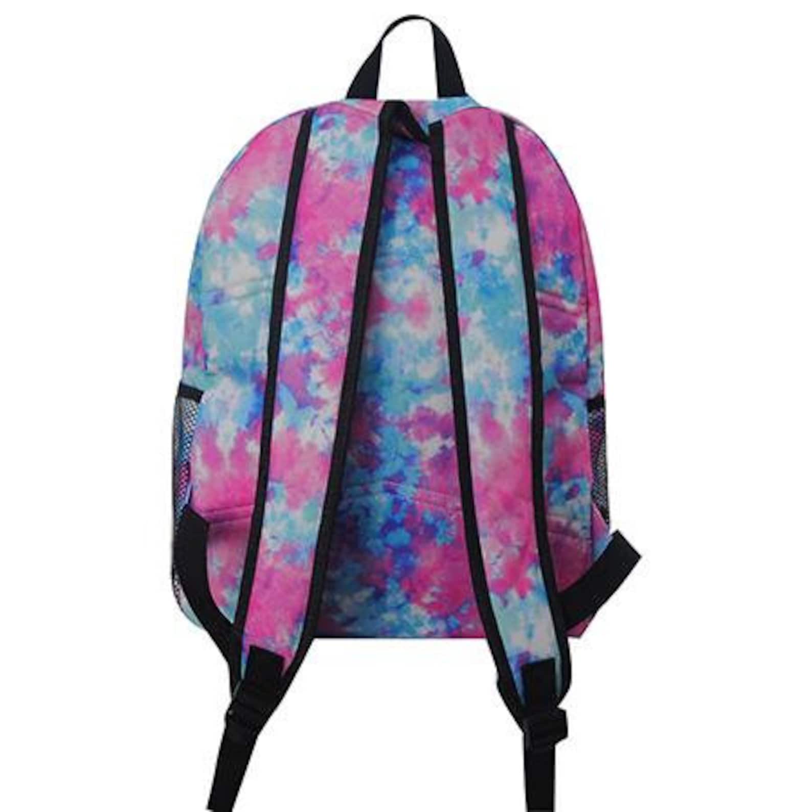 Large Ice-dye backpack tie-dye school bag girls tie dye | Etsy