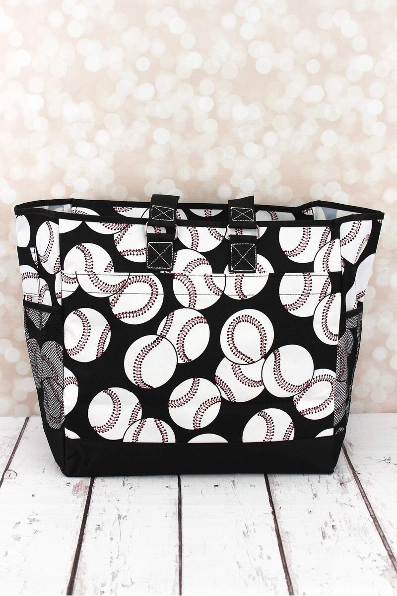 Baseball Everyday Organizer Tote Bag, Baseball Organizer Tote ...