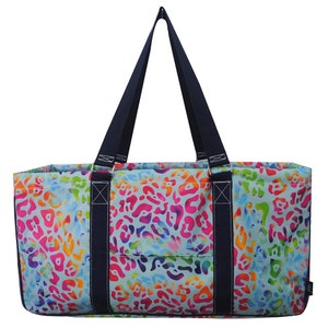 Monogrammed Collapsible Utility Tote, Collapsible Tote, Tailgate Tote ...