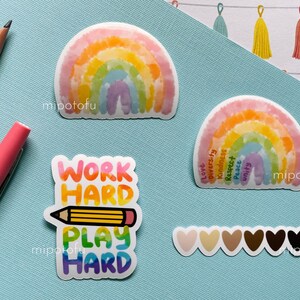 All Are Welcome Inclusivity Die Cut Sticker Rainbow Love - Etsy