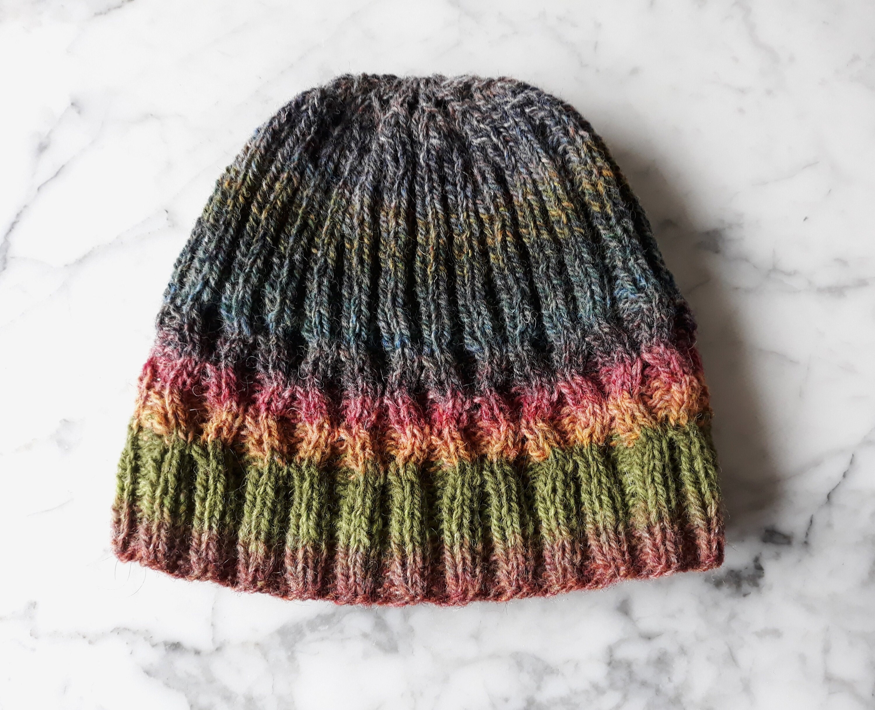 Irish Wool Beanie Aran Beanie Hat Beanie For Him Beanie For Her Irish Wool Hat Original