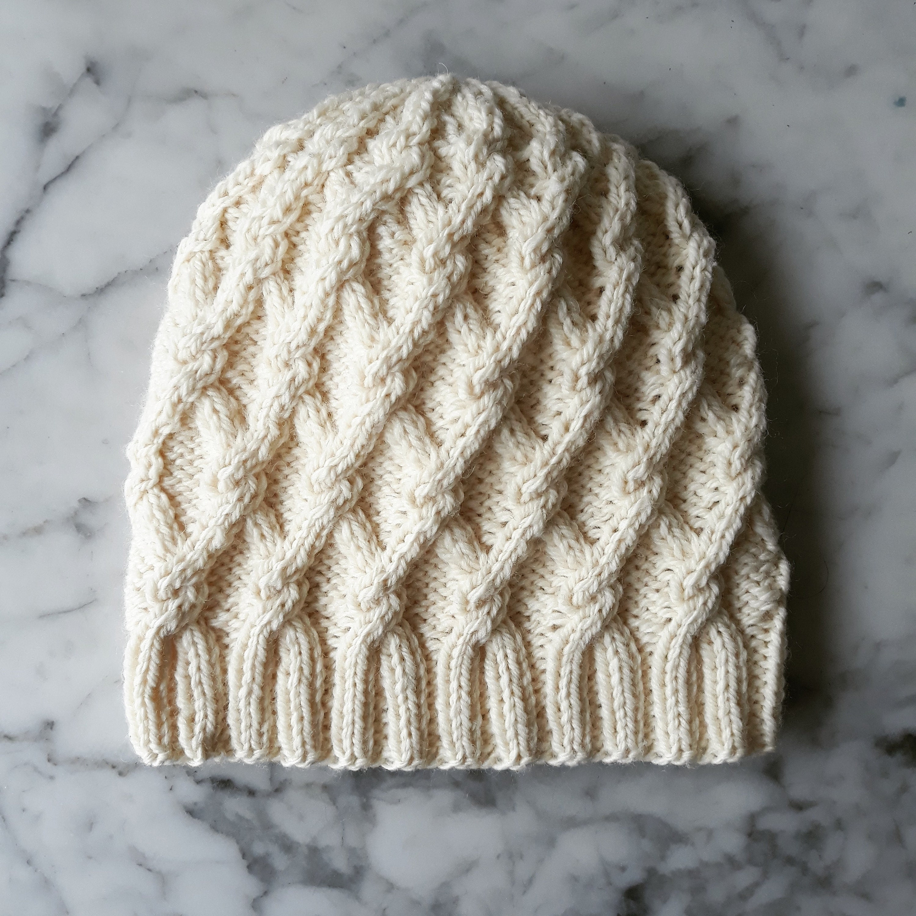 Cable knit beanie. Handknit wool beanie. Beanie for him. Beanie for her ... Cable knit beanie. Handknit wool beanie. Beanie for him. Beanie for her ...