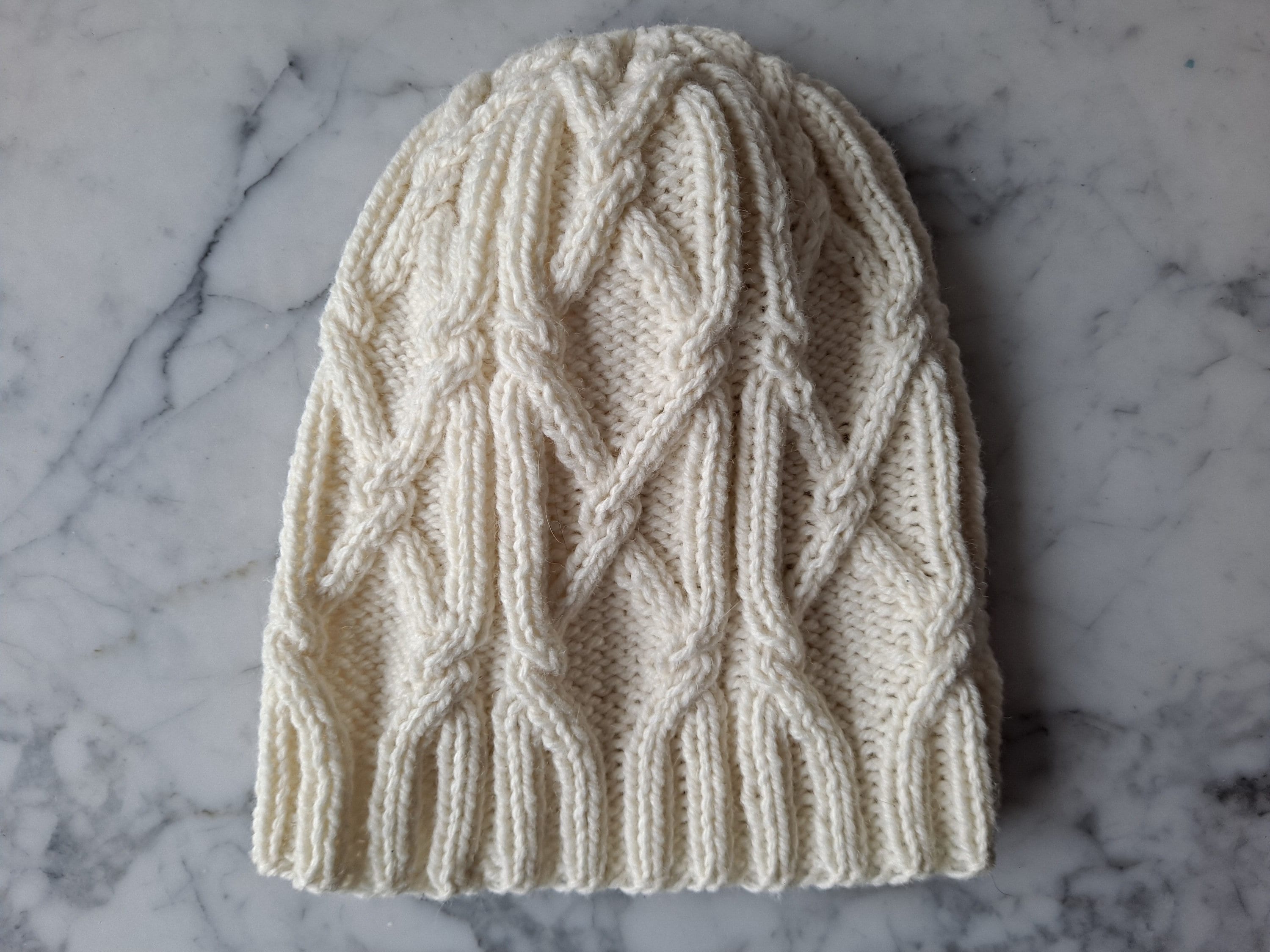 Cable knit beanie. Handknit wool beanie. Beanie for him. Beanie for her ... Cable knit beanie. Handknit wool beanie. Beanie for him. Beanie for her ...