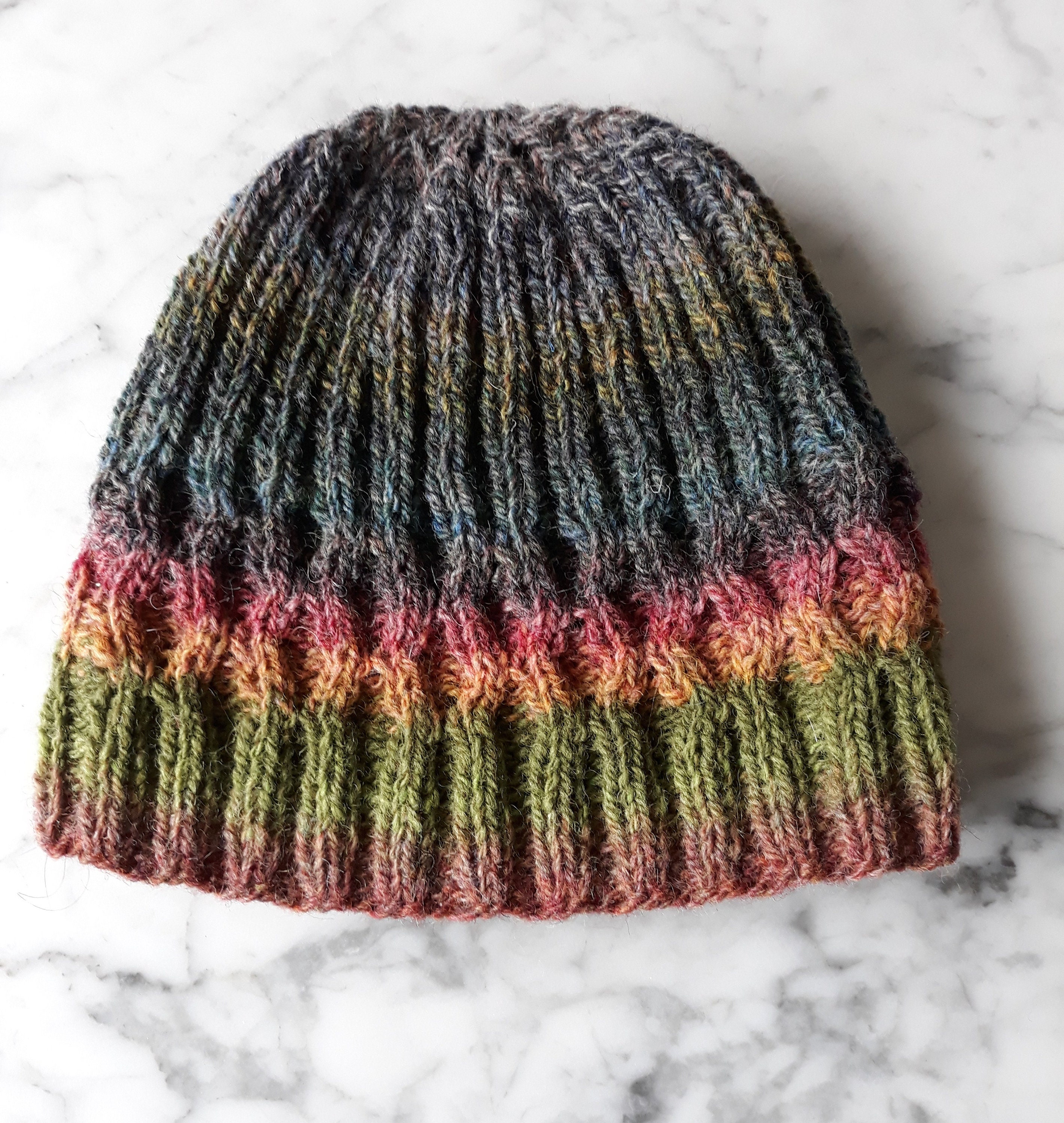 Irish wool beanie: Aran beanie hat. Beanie for him. Beanie for her ...