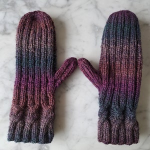 Knit Accessories: Irish Heather Collection. Mix and Match Hat, Headband ...