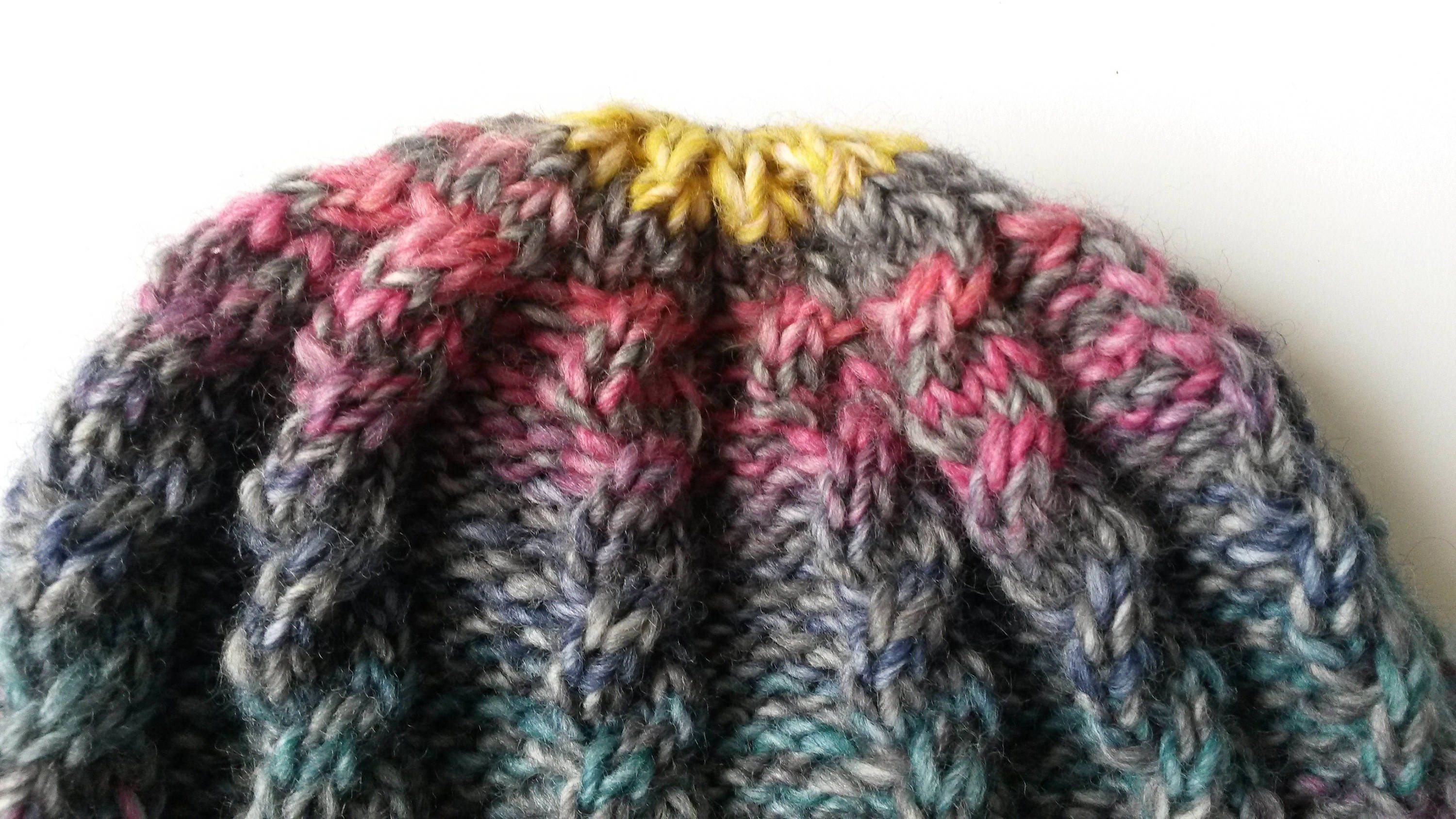 Knit beanie hat. Cable knit beanie. Unique beanie. Made in Ireland ...