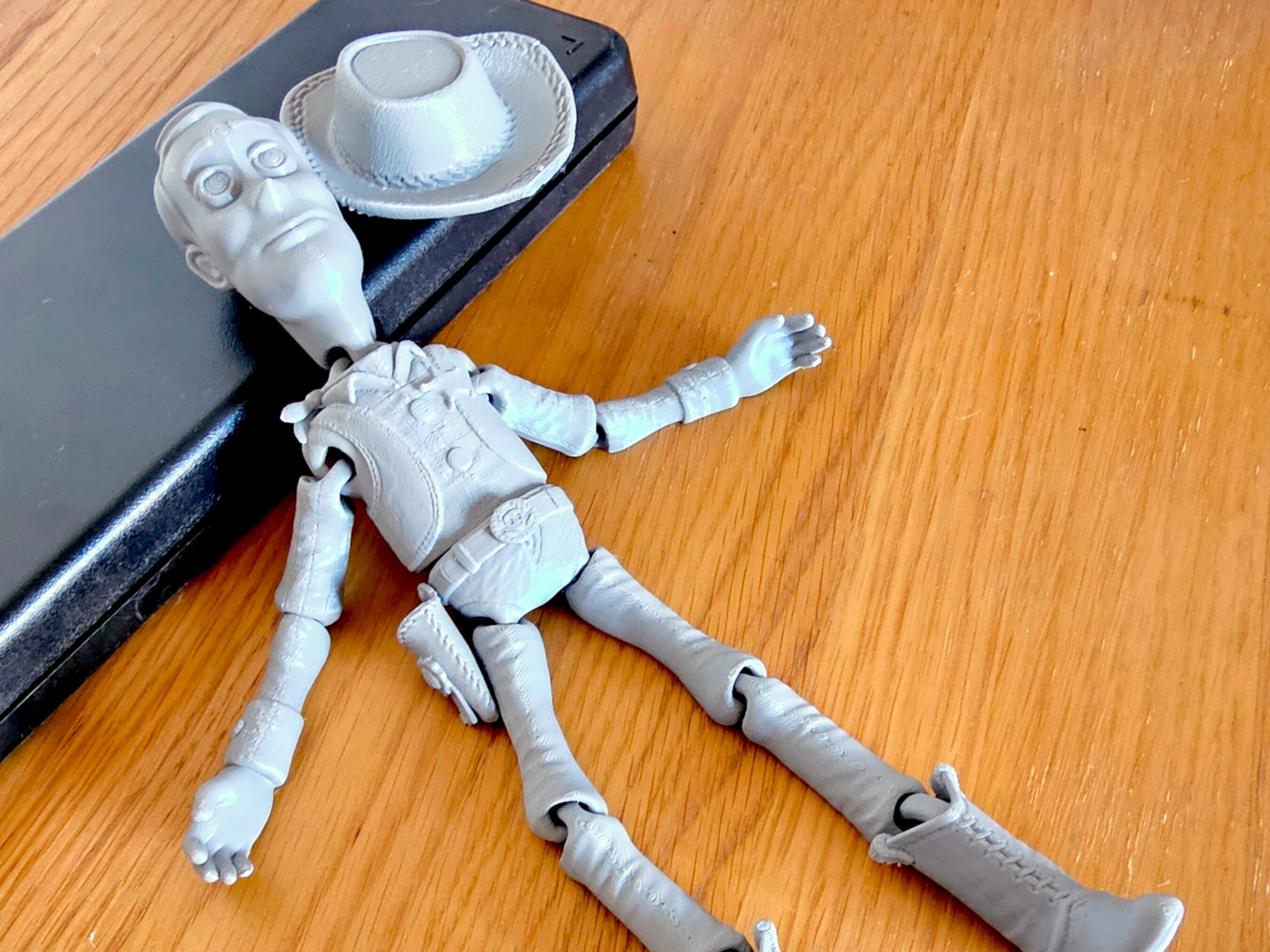 Articulated Woody Toy Story Fidget Flexi 3D Printed Toy Story Inspired ...