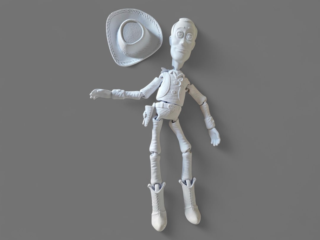 Articulated Woody Toy Story Fidget Flexi 3D Printed Toy Story Inspired ...