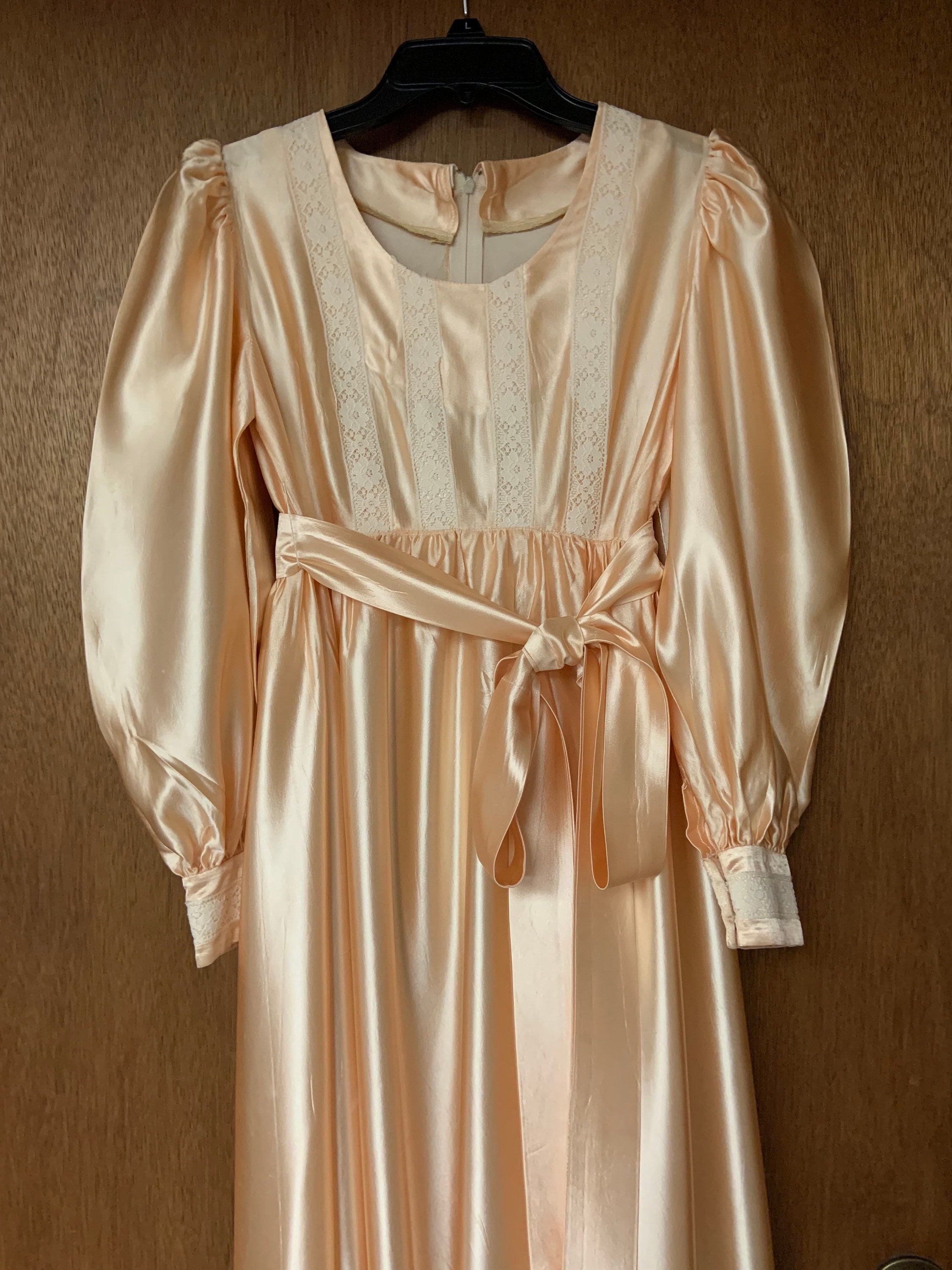 Homecoming Queen Long Gown Dress 1978 Handmade Hee Haw Style Country ...