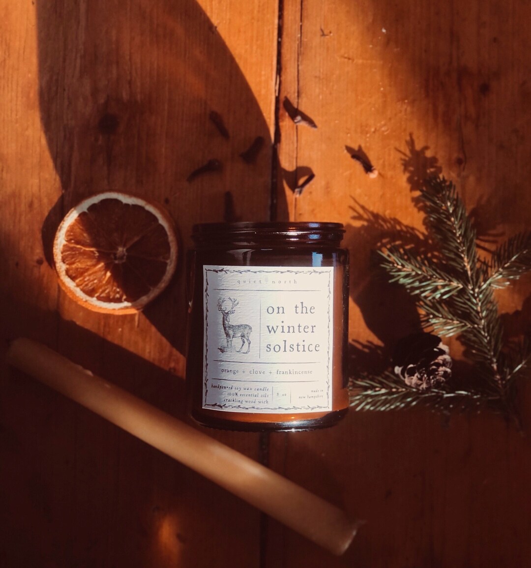 On the Winter Solstice | Essential Oil Candle | Orange, Clove ...