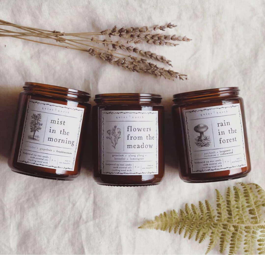 The Spring Collection | Set of Three Essential Oil Candles | All ...