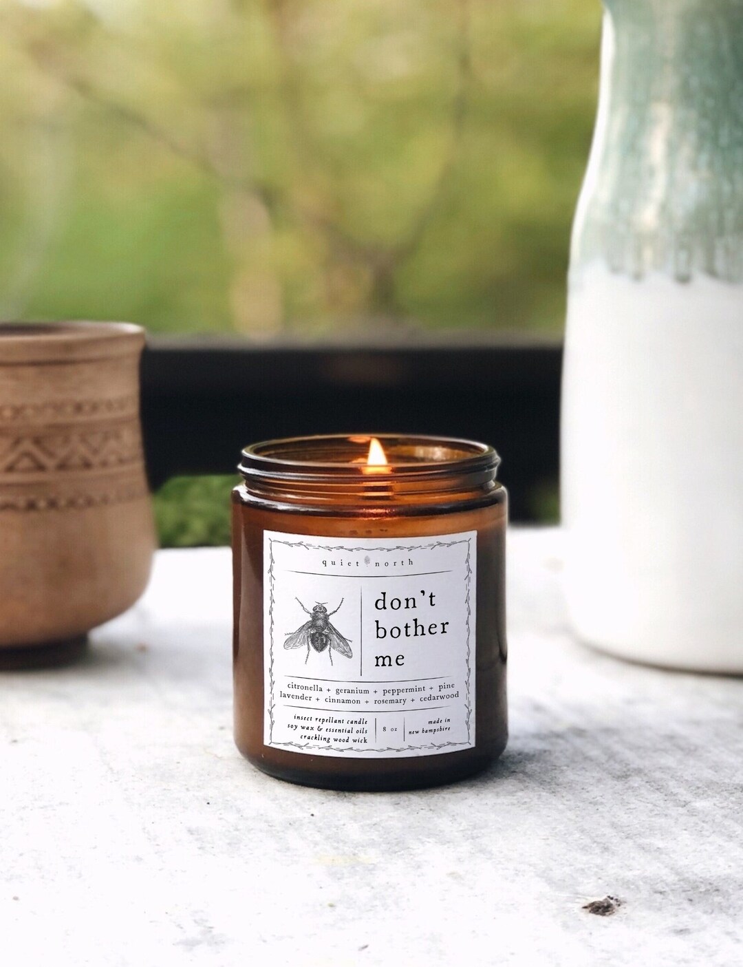 Don't Bother Me | Insect Repellant Candle | Outdoor Patio Candle | All ...