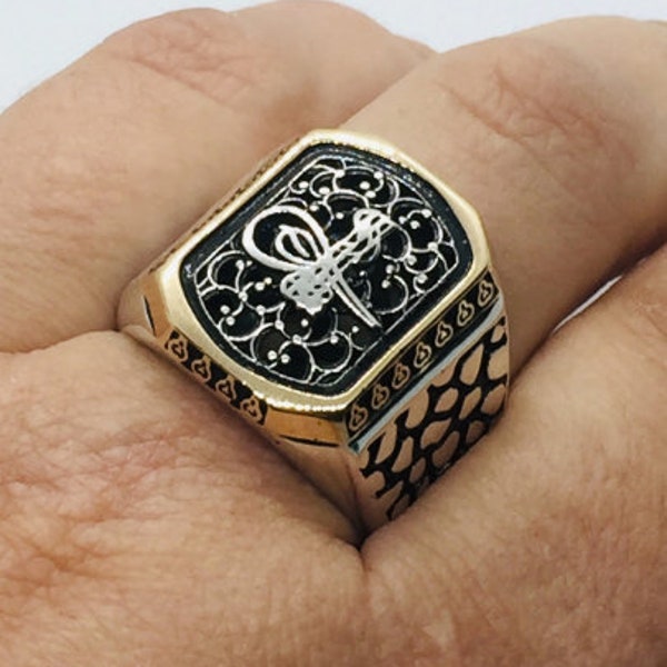 Ottoman Silver Ring - Etsy