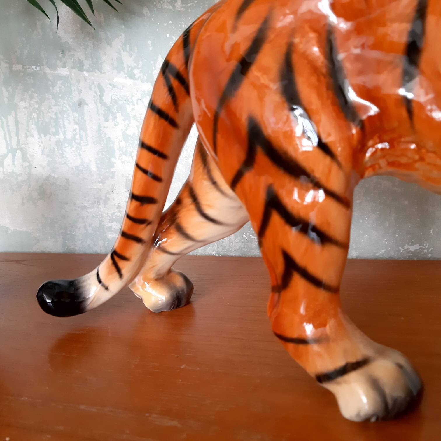 Vintage Statue Ceramic Bengal Tiger by Goebel Germany - Etsy