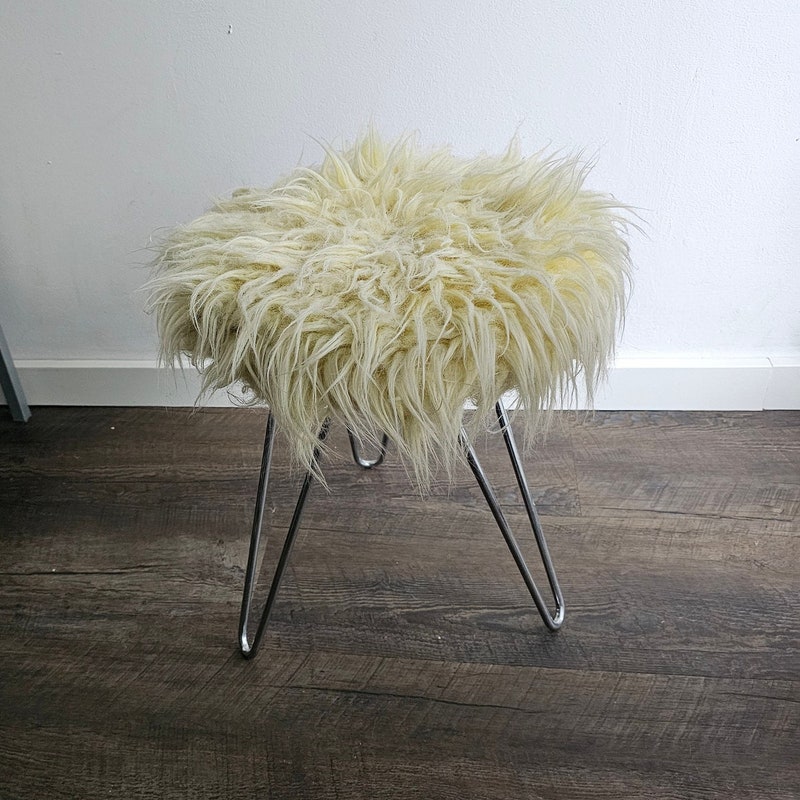 Fur Stool - Etsy
