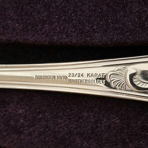 SBS Solingen Cutlery Set 12 Person 70 Pieces Cutlery Case Fully 23/24 ...