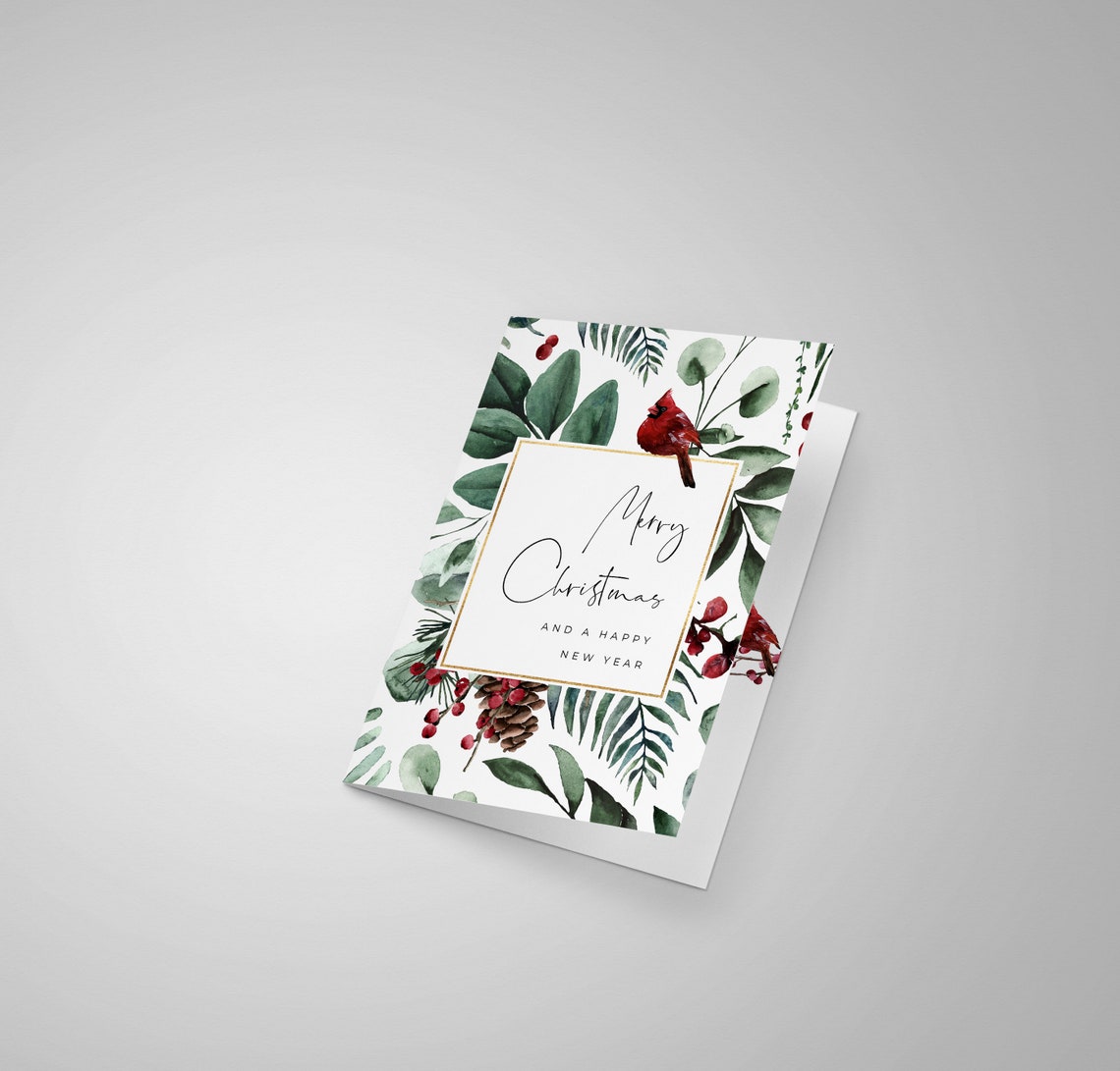 Christmas Card Digital Download Printable - Etsy