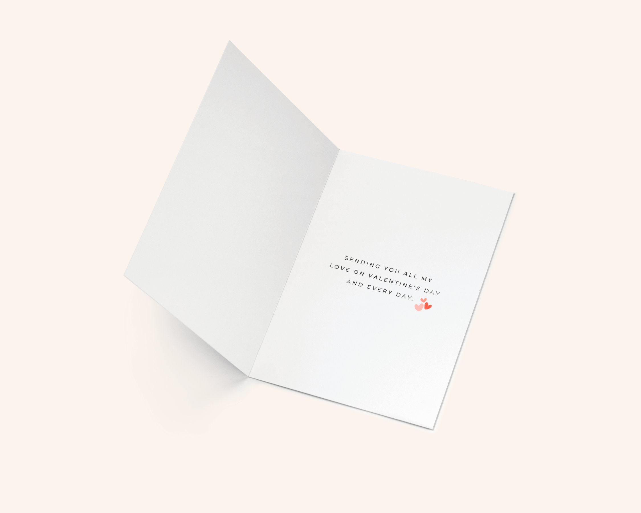 Happy Valentine's Day Bouquet | Sweet and Simple Valentine's Card ...