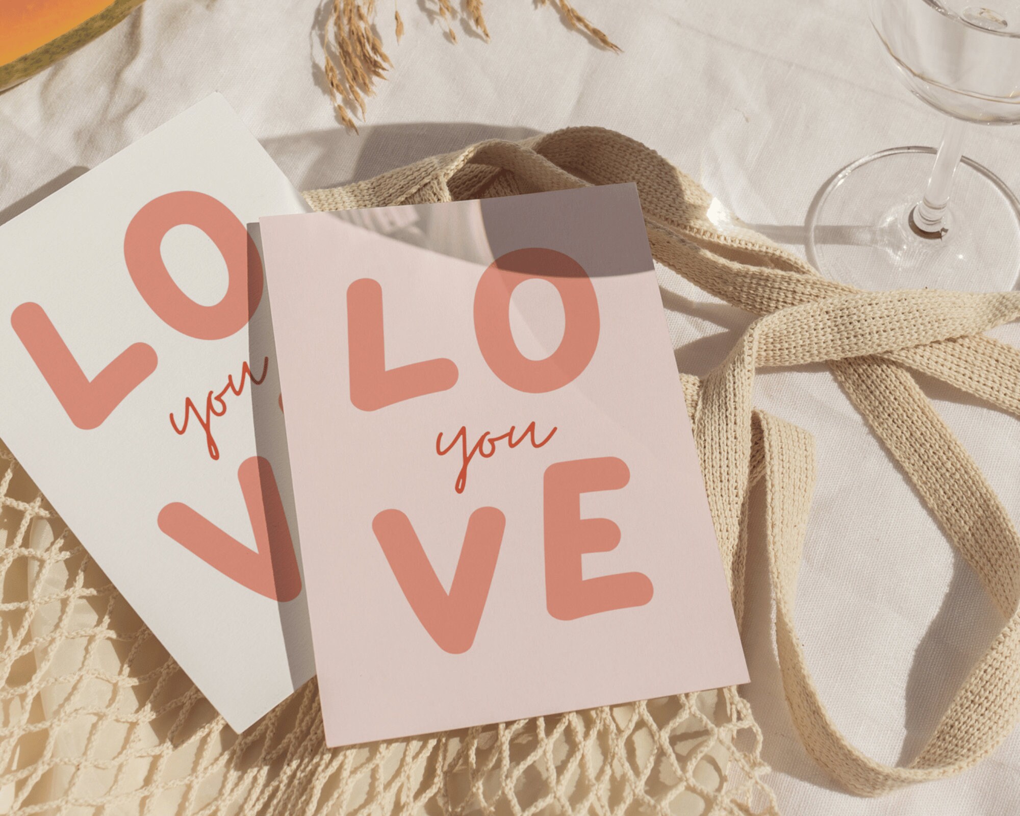 Love You | Sweet and Simple Valentine's Card | Digital Download ...