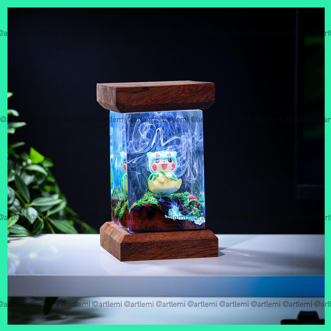 Il.u Av.atar 2 the Way of W.ater A.vatar 2 Epoxy and Wooden Resin Night ...