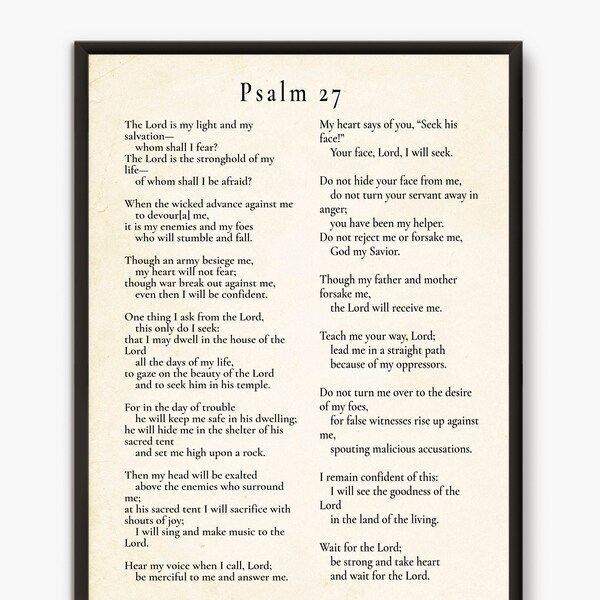 Psalm - Etsy