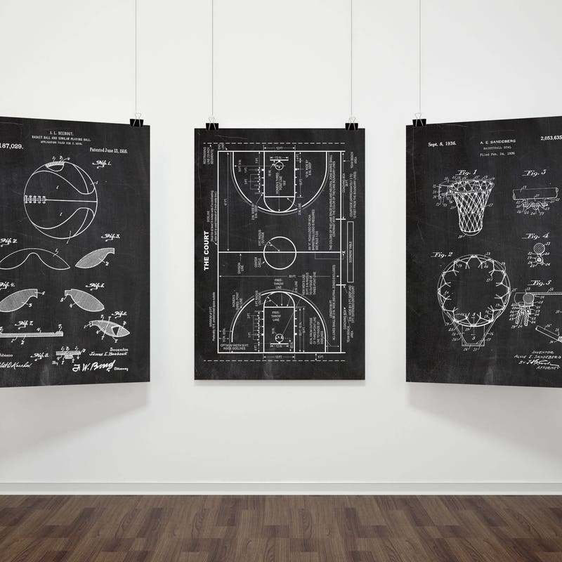 Basketball Print - Etsy