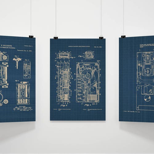 Computer Print Set of 3 Computer Geek Computer Poster - Etsy