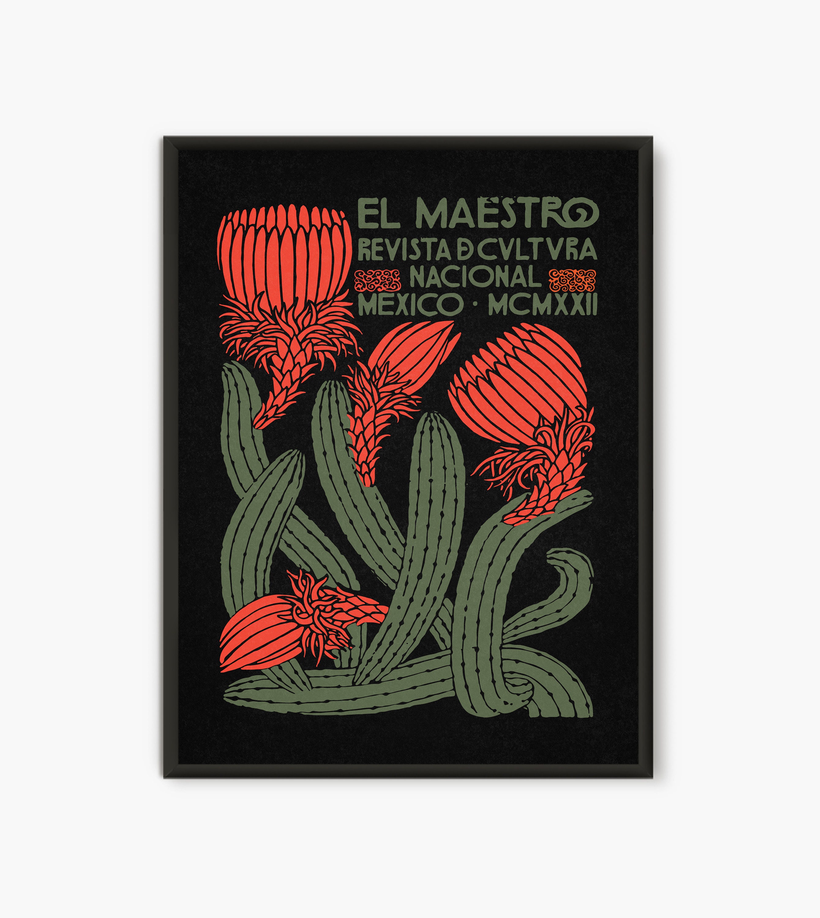 El Maestro Print Mexican Culturemexican Exhibition Art - Etsy
