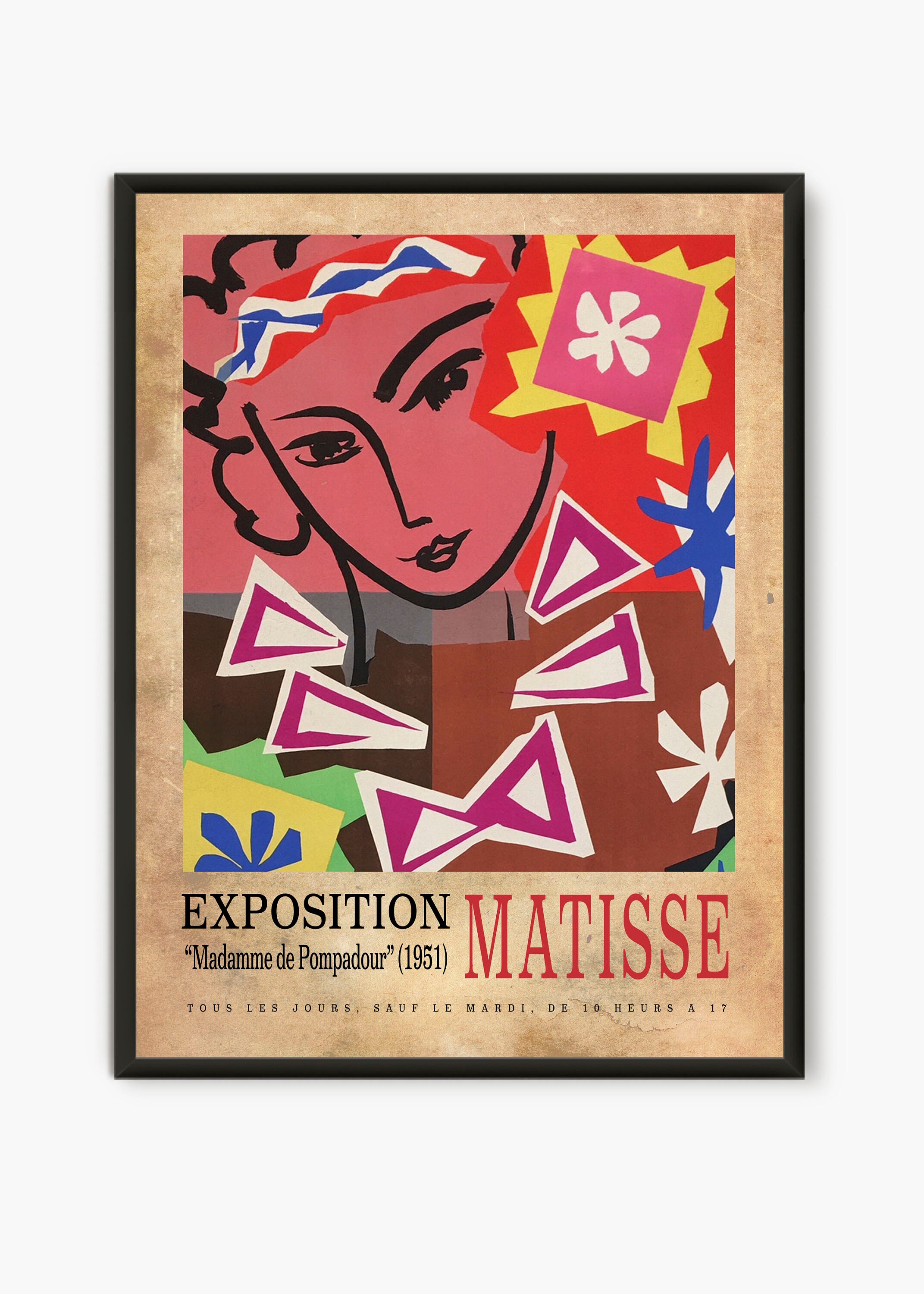 Matisse Poster 1951 Museum Poster Matisse Art Matisse Wall - Etsy UK