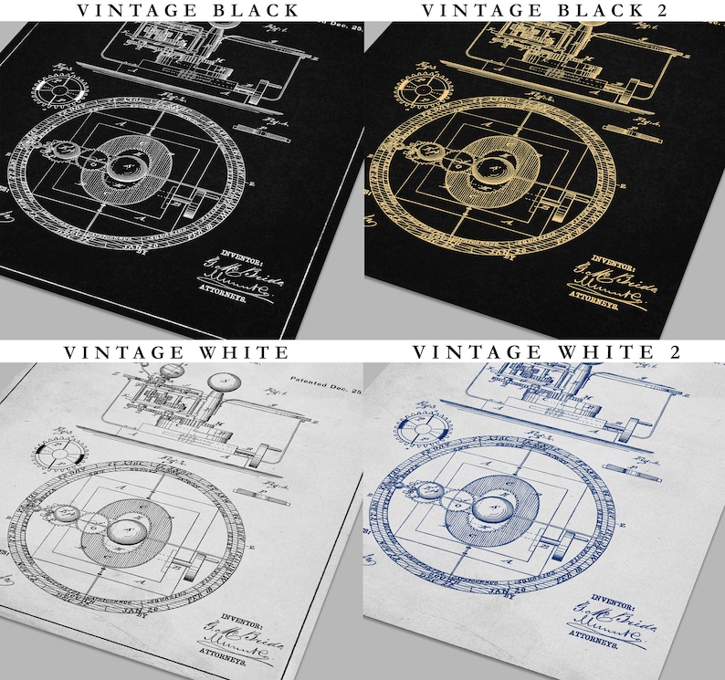 Astronomy Art Astronomy Gifts Vintage Telescope Space Wall - Etsy