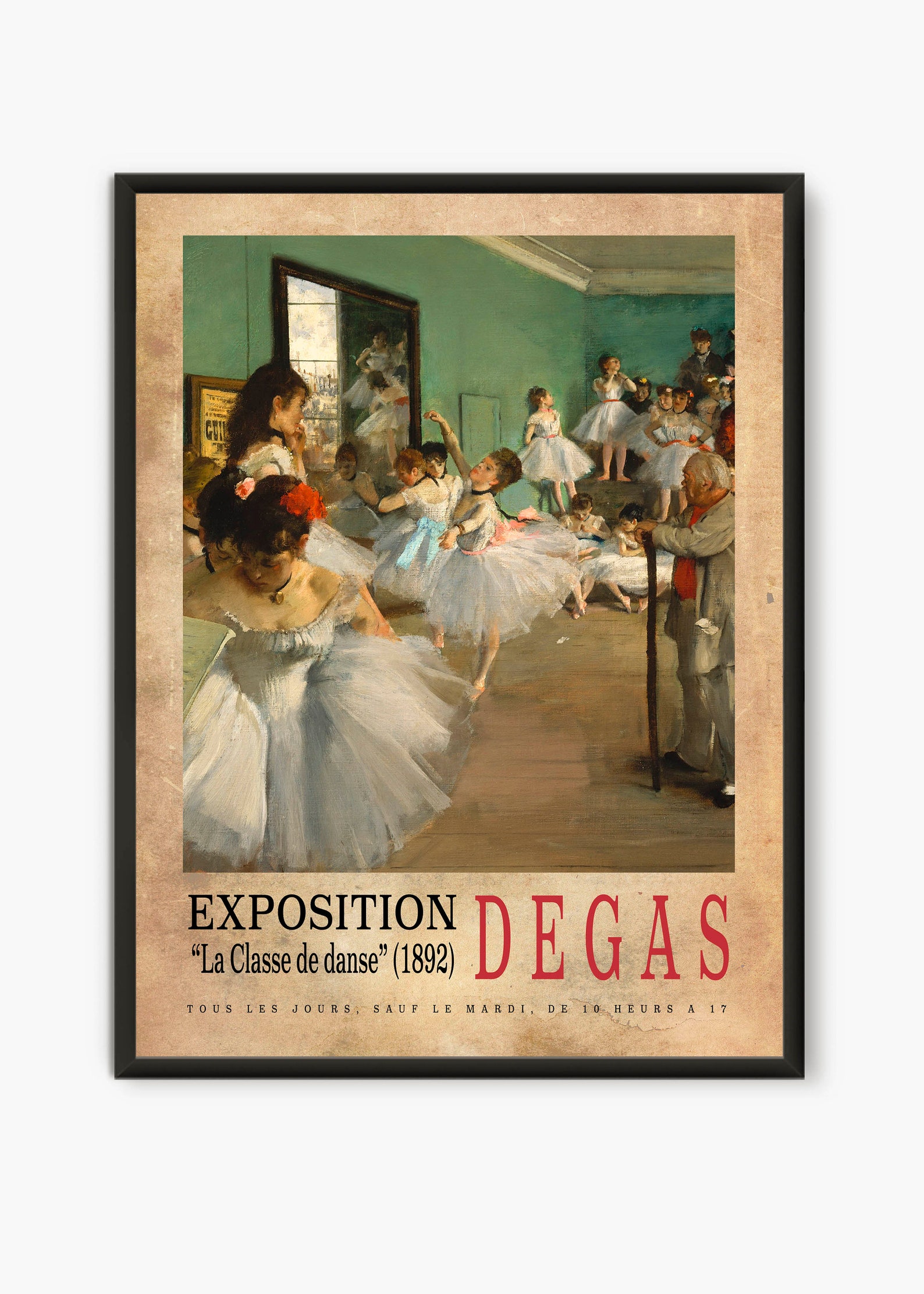Degas Poster 1892 Museum Poster Degas Art Degas Wall Art - Etsy UK