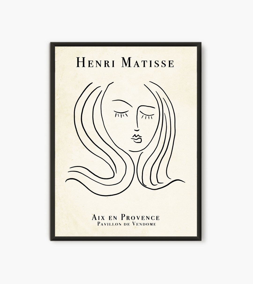 Henri Matisse Exhibition Poster, Henri Matisse Sketch, Matisse Museum ...