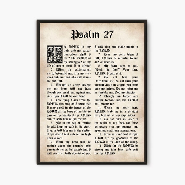 Psalm - Etsy