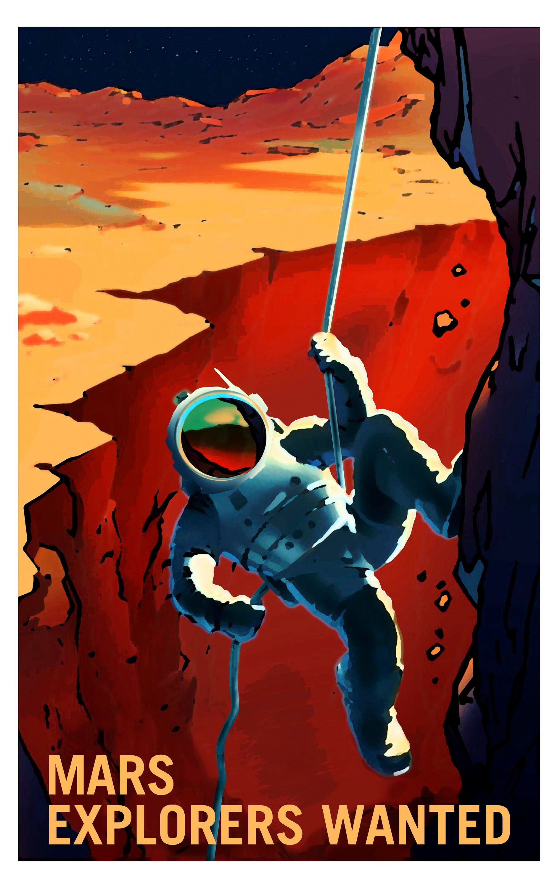 NASA Space Prints Retro Wall Art Space Travel Prints | Etsy