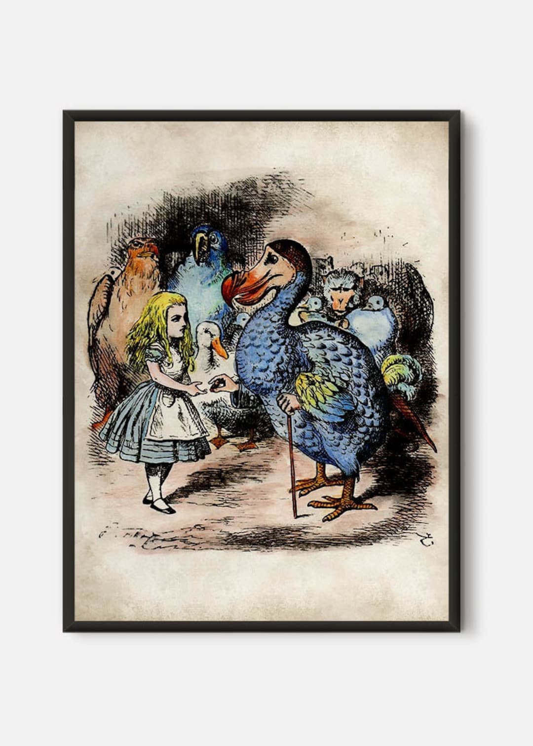 Dodo, Dodo Bird, Alice in Wonderland, Dodo Art, Alice Poster, Alice ...