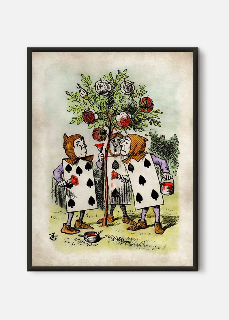 Tarjetas de Alicia Alicia en el País de las Maravillas - Etsy México