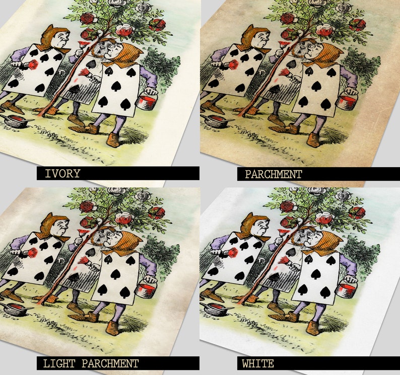 Tarjetas de Alicia Alicia en el País de las Maravillas - Etsy México