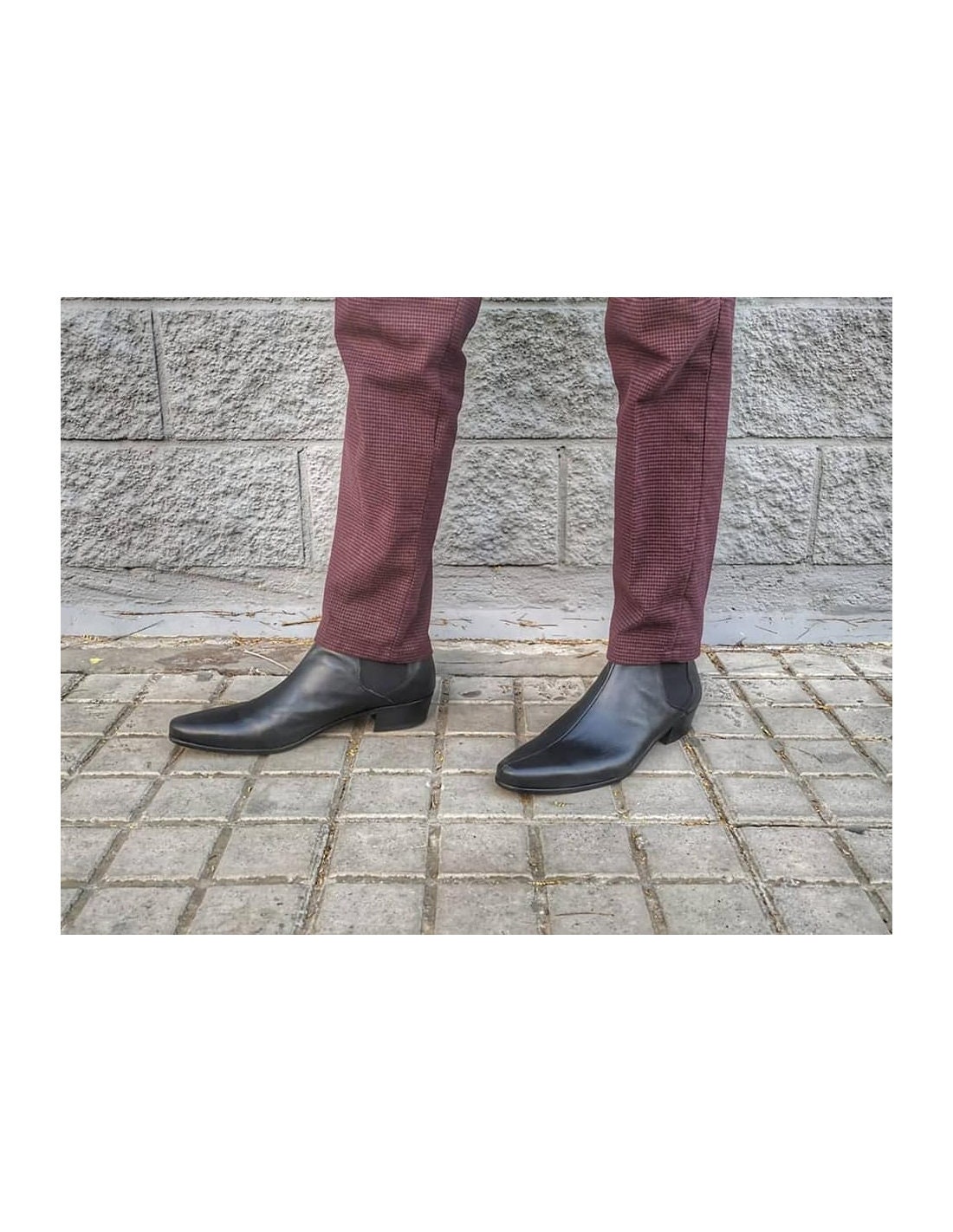 The Chelsea Boots by Dr. Watson Shoemaker Beat Boots Cuban Heel Mod ...