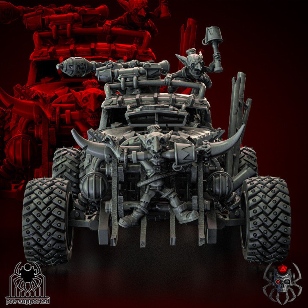 ORC Scrapp Buggy Mad Max Style for OPR Wargames - Etsy